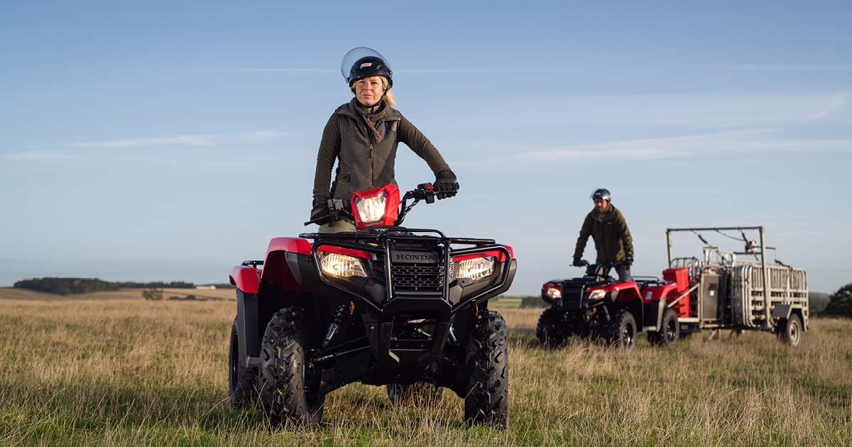 Køb Honda ATV | Indregistreret til vej eller til off-road