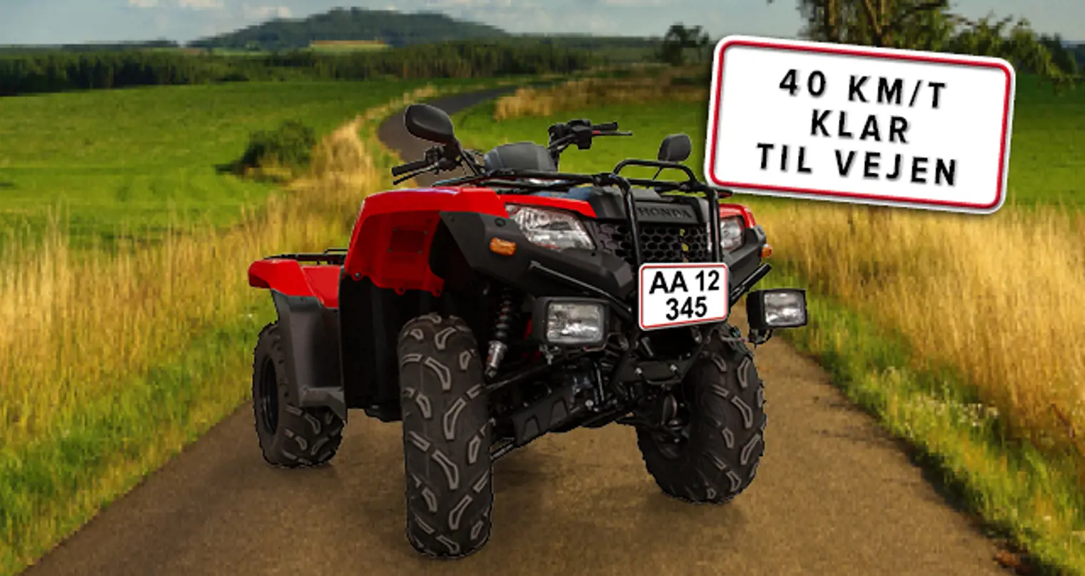 Køb Honda ATV | Indregistreret til vej eller til off-road